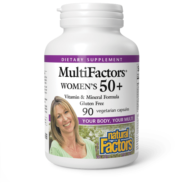 MultiFactors® Women's 50+ Multivitamin | Natural Factors USA