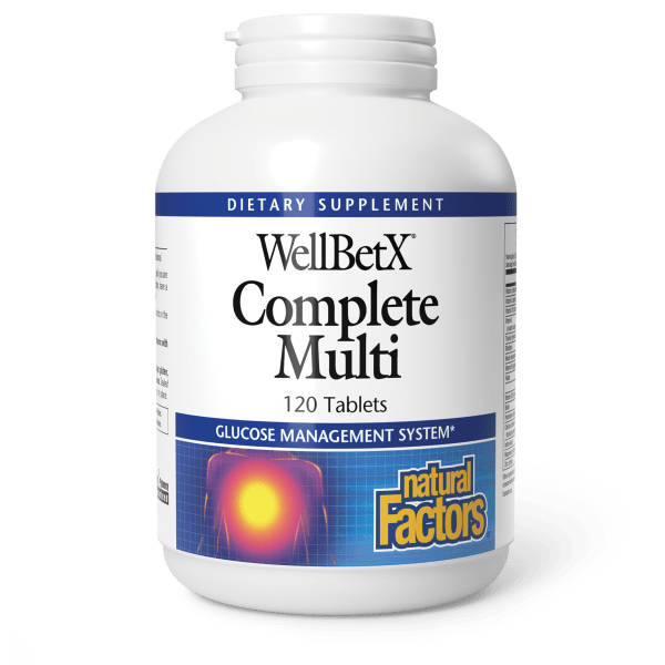 WellBetX Complete Multi Tablets | Natural Factors USA